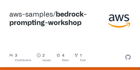 Github Aws Samplesbedrock Prompting Workshop