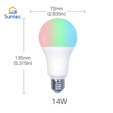WiFi Tuya Smart Bulb RGB Cw Ww LED Smart Colorful RGB Bulb Light LED Bulb Lamp And LED Light Bulb