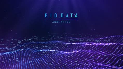 Premium Vector Big Data Visualization Background D Big Data Connection Background Cyber