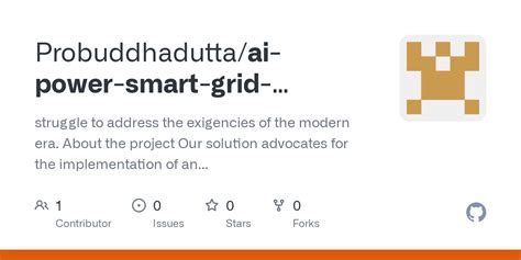 Github Probuddhaduttaai Power Smart Grid Management System Struggle