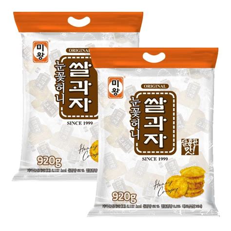 미왕 눈꽃 허니 쌀과자 920gx2개 무료배송 홈플러스 택배배송
