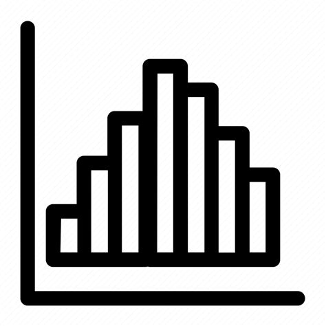 Distribution Frequency Data Graph Histogram Density Continuous Icon Download On Iconfinder