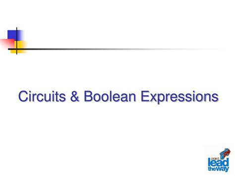Ppt Boolean Expression Simplification And Circuit Development Guide Powerpoint Presentation