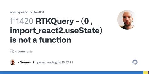 Rtkquery 0 Importestate Is Not A Function · Issue 1420
