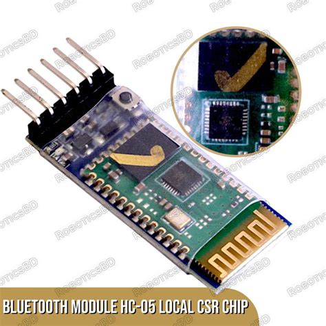 Arduino Bluetooth Module HC Standard CSR Chip Robotics Bangladesh