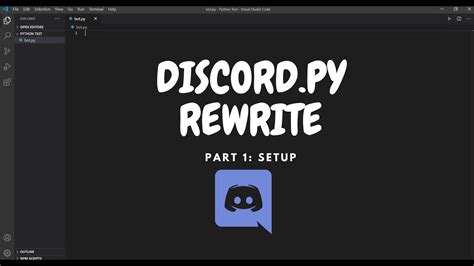 How To Make A Discord Using Python Part Setup YouTube