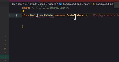 vscode create missing override is inexplicably missing for