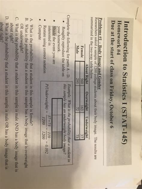 Solved Introduction To Statistics I Stat 145 Homework 4