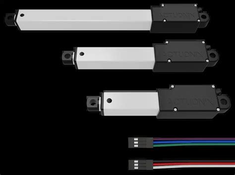 Actuador Lineal Micro Actuonix L12 I C Controlador Interno 30mm 1001