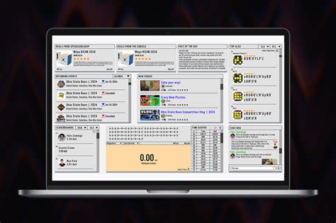Rubik S Cube Dashboard Behance