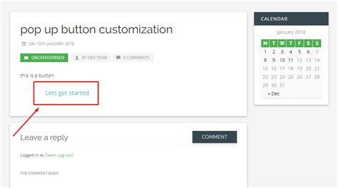 Custom Popup Button