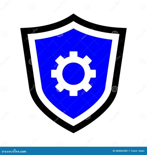 Security Configuration Icon Stock Vector Illustration Of Safe Secure
