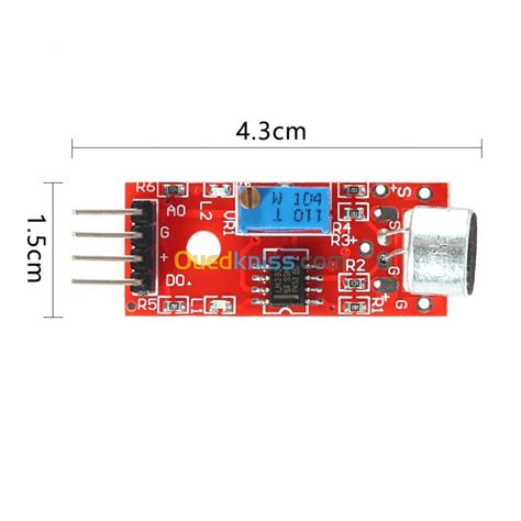 Capteur Microphone Ky 037 Max9814 Arduino Blida Algérie