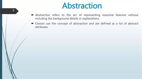 Object Oriented Programming Concept Pptx