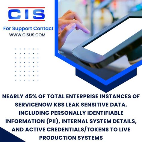 Servicenow Incident Misconfigured Access Controls Computer Integrated Services Posted On The
