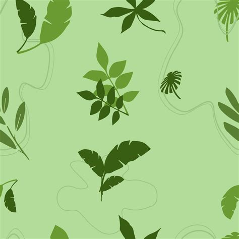 Green Nature Seamless Pattern 36027648 Vector Art At Vecteezy