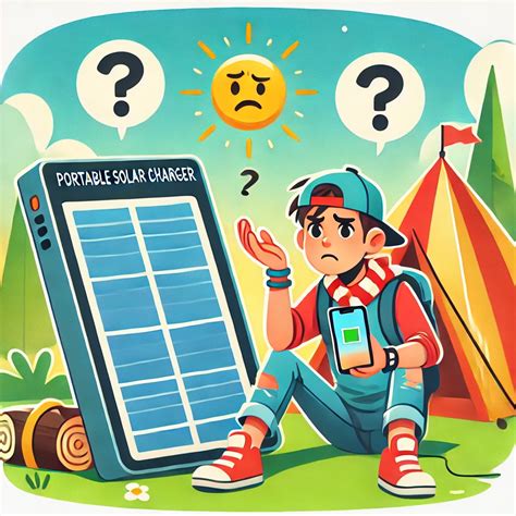 Portable Solar Charger Not Charging