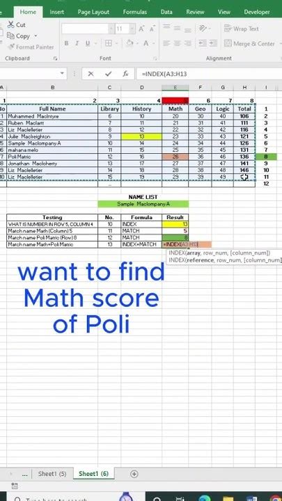 Use Index Andmatch Vlookup Also Ok Youtube