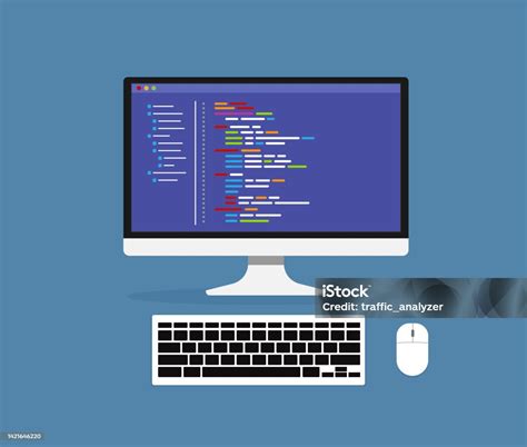 Software Development Ide Flat Design Stock Illustration Download Image Now Javascript