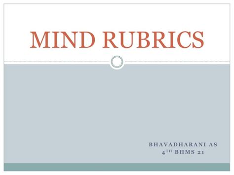 Mind Rubrics Kent Repertory With Explanation Pptx