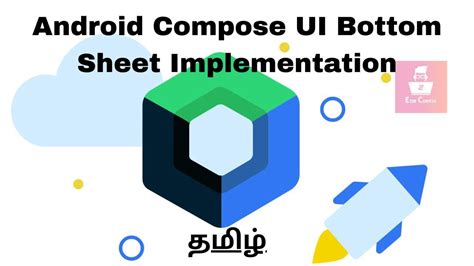 Android Compose Ui Bottom Sheet Tamil Kotlin Scaffold Coroutine
