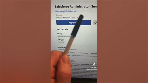 110k Remote Salesforce Admin Job Remotework Overemployment Overemployed Remoteworkers Youtube