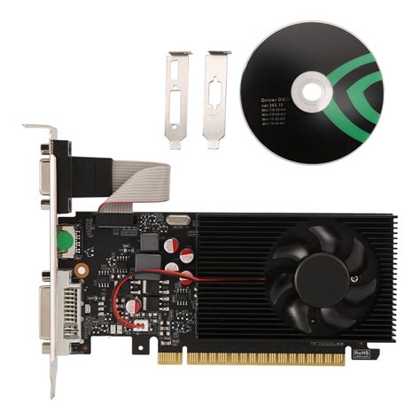 Ckepdyeh Gt730 4gb Ddr3 128bit Graphics Card With Compatible Vga Dvi Port Office Graphics Card