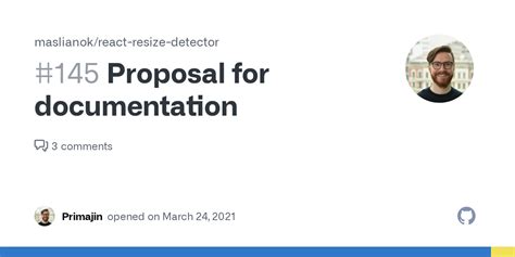 Proposal For Documentation Issue Maslianok React Resize Detector Github