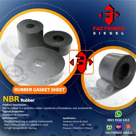 Nbr Sheet Rubber Karet Lembaran Nbr