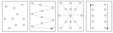Sampling Patterns For Nematodes A Random Sampling B D Systematic Download Scientific
