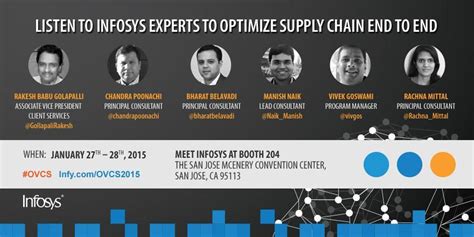 Infosys On Linkedin Heres The Infosys Session Speakers Line Up For Oracle Value Chain Summit…
