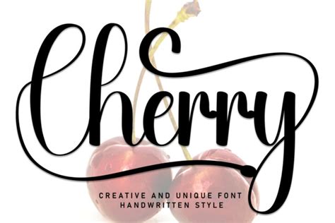 Cherry Script Font Download Free Font