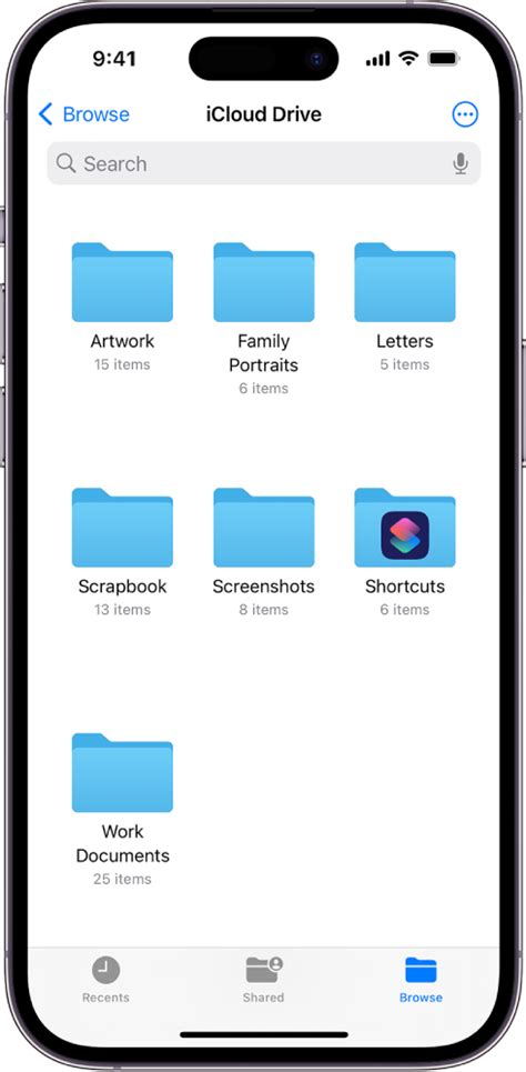 Modify Files Folders And Downloads In Files On Iphone Apple Support