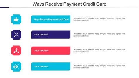Receive Credit Card Payments PowerPoint Presentation and Slides PPT ...