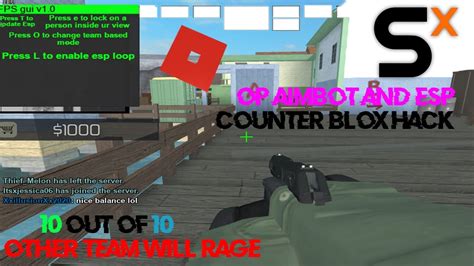 ROBLOX Counter Blox Aimlock ESP AND MORE UNPATCHED YouTube