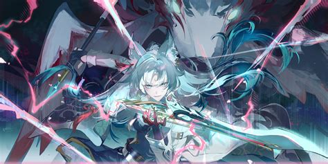 Feixiao And Flying Aureus Honkai And 1 More Drawn By Qmthtdy Danbooru