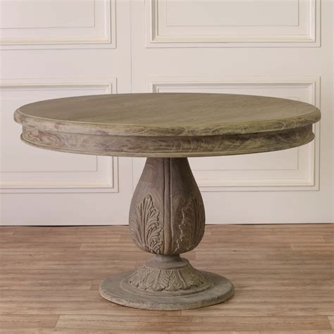 Acorn Pedestal Round Medium 120cm Dining Table Furniture - La Maison ...