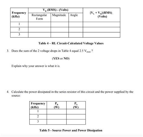 solved 1 given the r and l series circuit in figure 1
