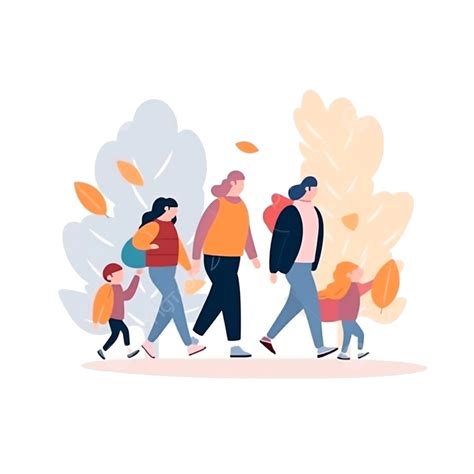 미니멀리스트 가족의 날 평면 그림 외로움 가족 야외 활동 국제 가족 행사 Png 일러스트 및 이미지 에 대한 무료 다운로드