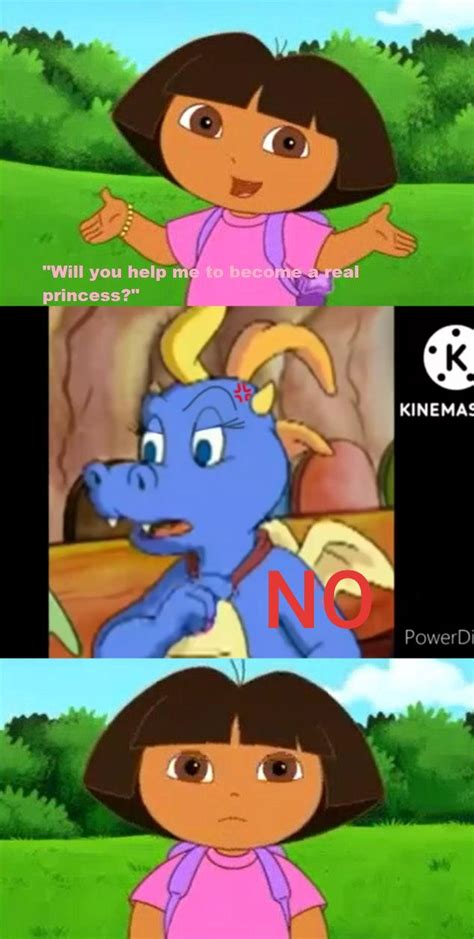 Sophie Dragon Says No To Dora By Sbmarts On Deviantart