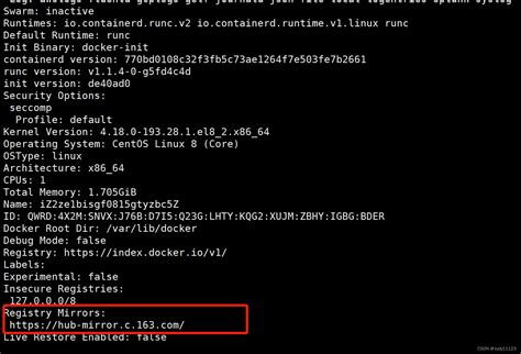 docker更换为国内镜像源 修改docker镜像源为国内镜像 csdn博客