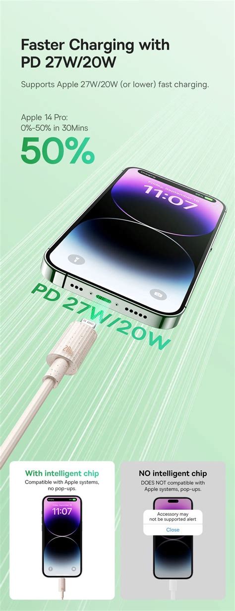 Cáp Sạc Nhanh Baseus Habitat Series Type C To Lightning Pd 20w