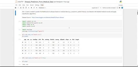 Machinelearning Healthcareai Predictivemodeling Internship