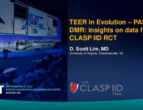 Teer In Evolution Pascal In Dmr Insights On Data From Clasp Iid Rct