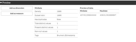 solved min max returning multiple values qlik community 1689410