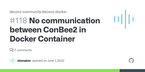 No Communication Between Conbee2 In Docker Container · Issue 118