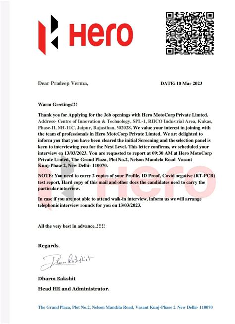 pradeep verma on linkedin interview heromotocorp hero hrcommunity hero