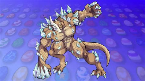Gigasmon Digimon Digimon Frontier Original Highres Diamond