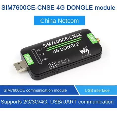 Módulo Dongle Waveshare Sim7600ce Cnse 4g Completo Netcom Si Cuotas sin interés