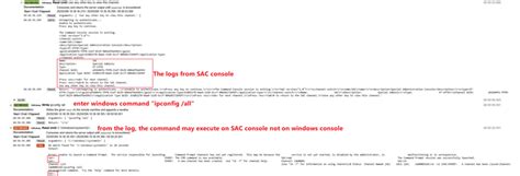 Help Issues With Console Access To Windows Vm And Command Execution